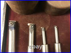 MACHINIST TOOL LATHE MILL Machinist Carbide Insert Boring Bars in Wood ...